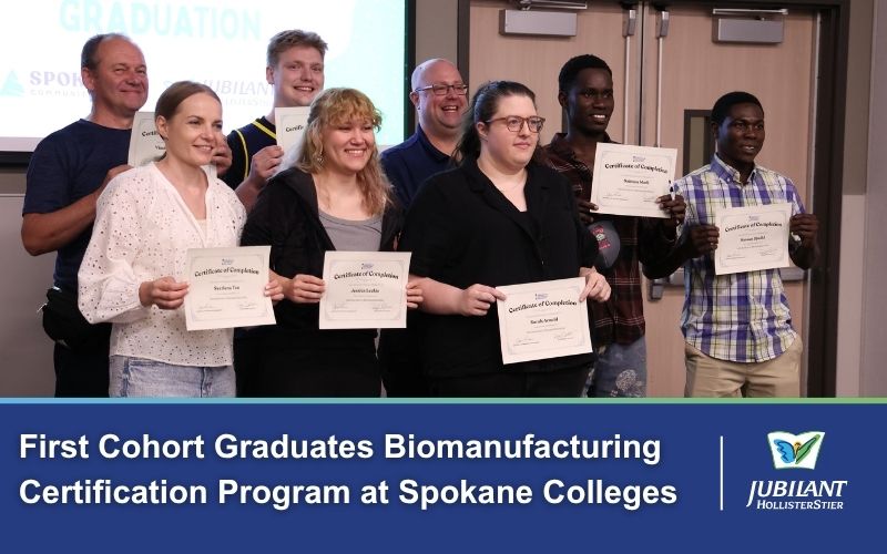 First Cohort Graduates Biomanufacturing Certification Program at ...